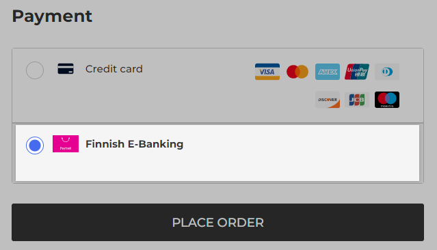 Finnish E-Banking
